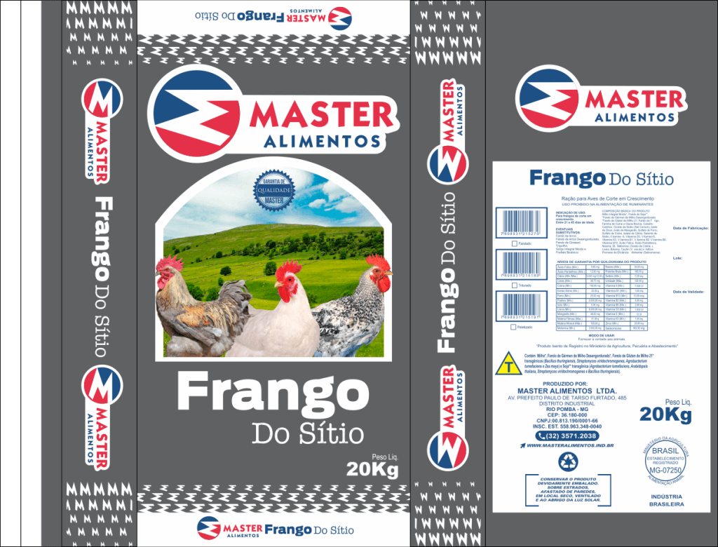 MASTER FRANGO DO SÍTIO 20Kg Rev03 | Danilo Dutra